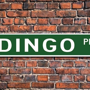 Dingo Dingo Lover Dingo Sign Custom Street Sign Quality - Etsy