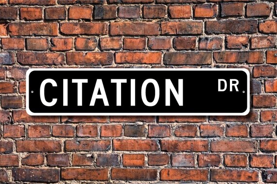 Citation Chevrolet Citation Sign Chevrolet Citation Gift | Etsy