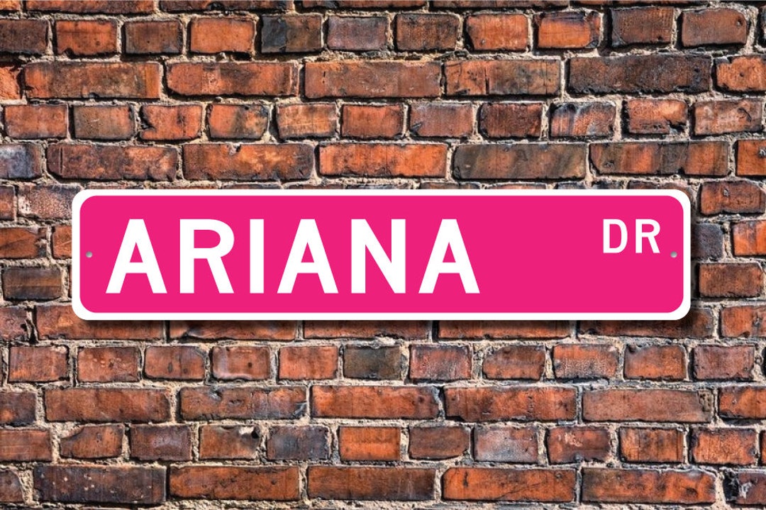 Ariana, Ariana Sign, Ariana Lover, Autumn Gift, Child Gift, Grandchild ...