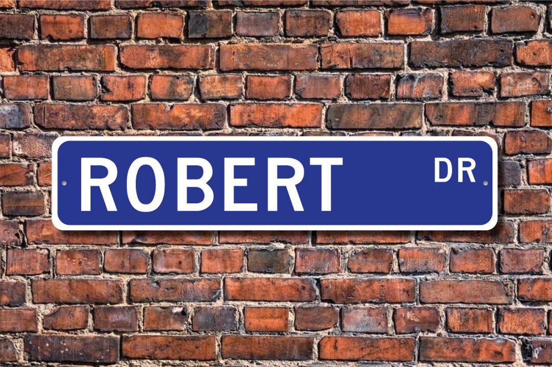Robert, Robert Sign, Robert Gift, Robert Decor, Child Gift, Grandchild ...