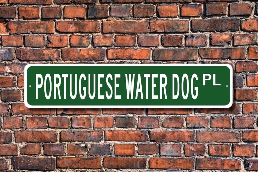 Portuguese Water Dog, Portuguese Water Dog Sign, Portuguese Water Dog ...