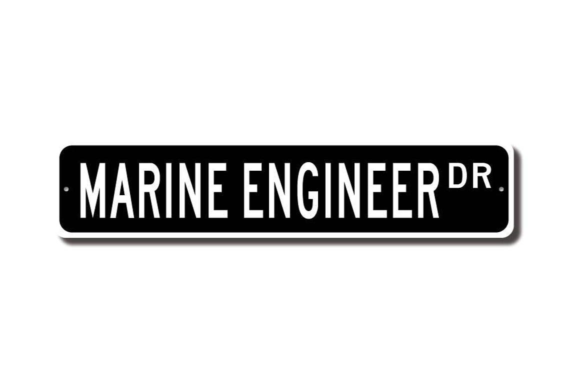 Marine Engineer, Marine Engineer Gift, Marine Engineer Sign, Engineer ...