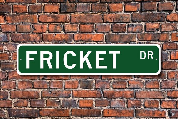Fricket Fricket Sign Fricket Fan Fricket Gift Fricket | Etsy