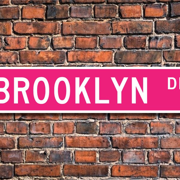 Brooklyn Street Sign - Etsy
