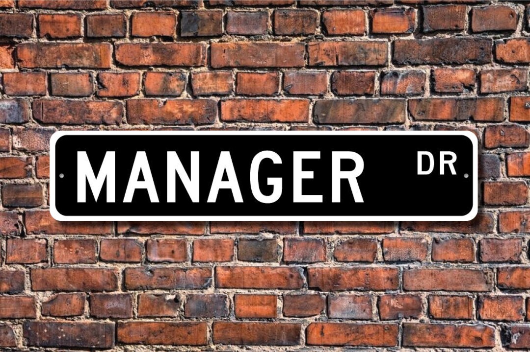 Manager, Manager Gift, Manager Sign, Management, Office Employee ...