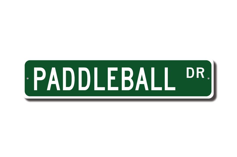 Paddleball Paddleball Sign Paddleball Fan Paddleball Player - Etsy