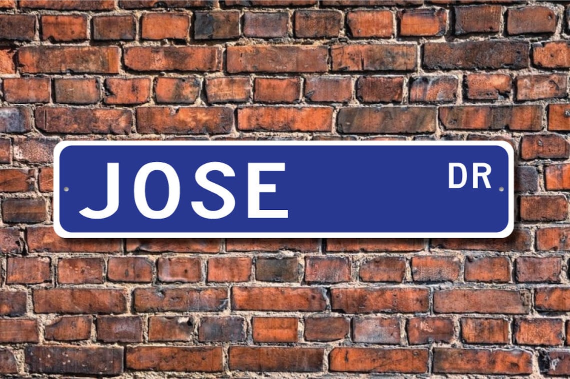 Jose Jose Sign Jose Fan Jose Decor Jose Lover Child Gift | Etsy