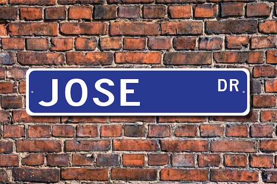 Jose Jose Sign Jose Fan Jose Decor Jose Lover Child Gift | Etsy