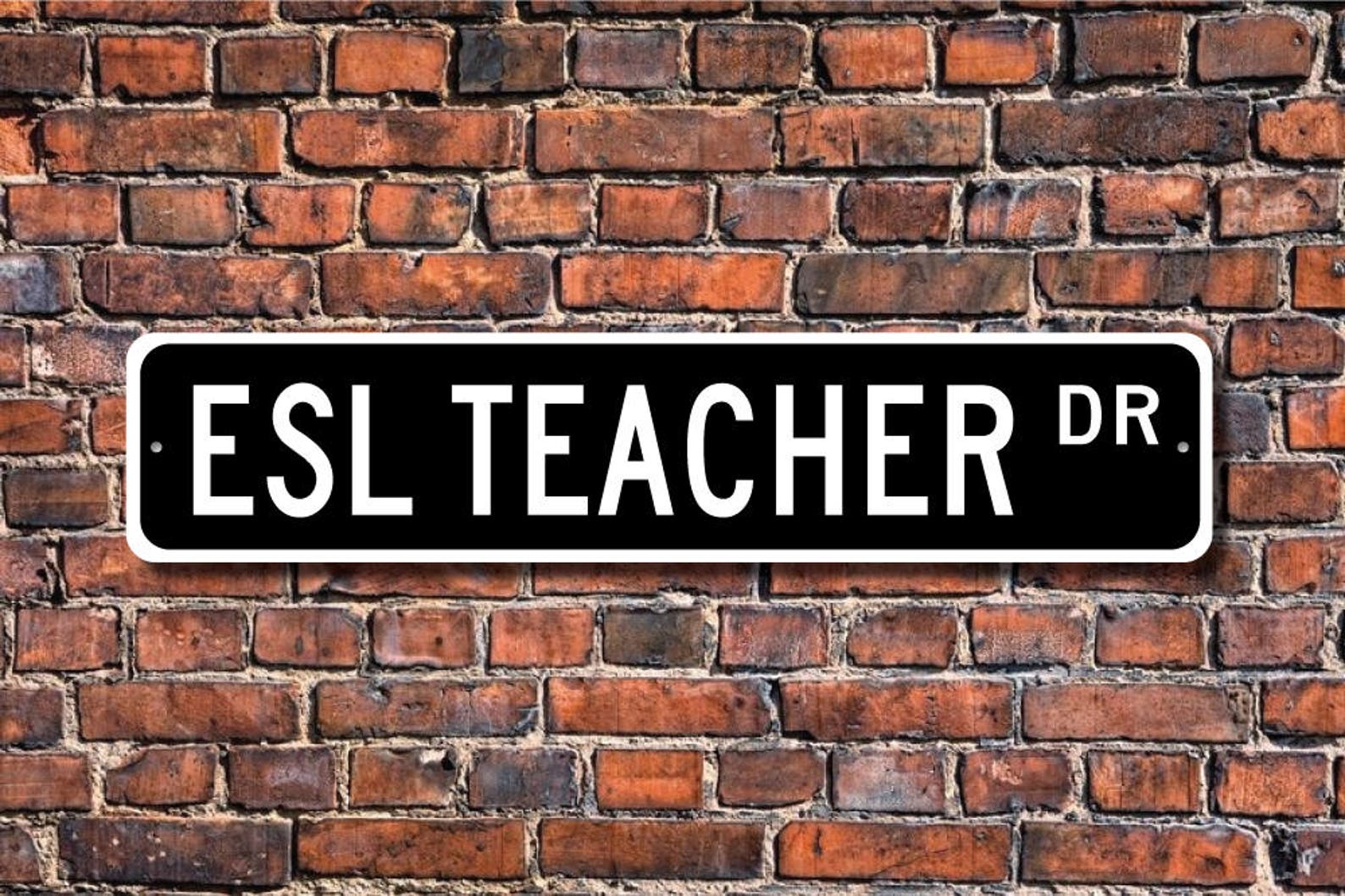 ESL Teacher ESL Teacher Gift ESL Teacher Sign Gift for - Etsy