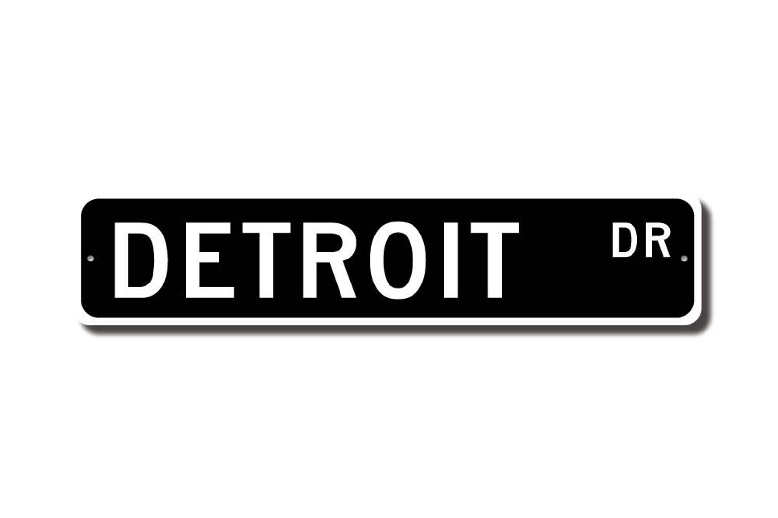 Detroit Detroit Gift Detroit Sign Detroit Visitor Detroit | Etsy