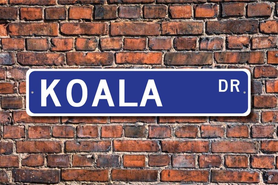 Koala, Koala Gift, Koala Sign, Koala Decor, Koala Lover, Wombat ...
