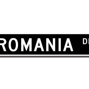 Romania, Romania Gift, Romania Sign, Souvenir Sign, Romania Native ...