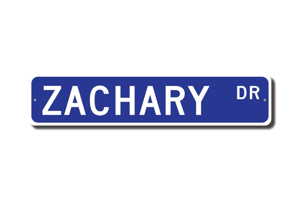 Zachary Zachary Sign Zachary Gift Zachary Decor Child - Etsy