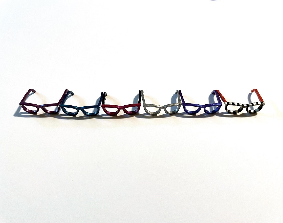 1:6 Scale Hand Painted Eyeglasses for Integrity and Similar Fashion ...