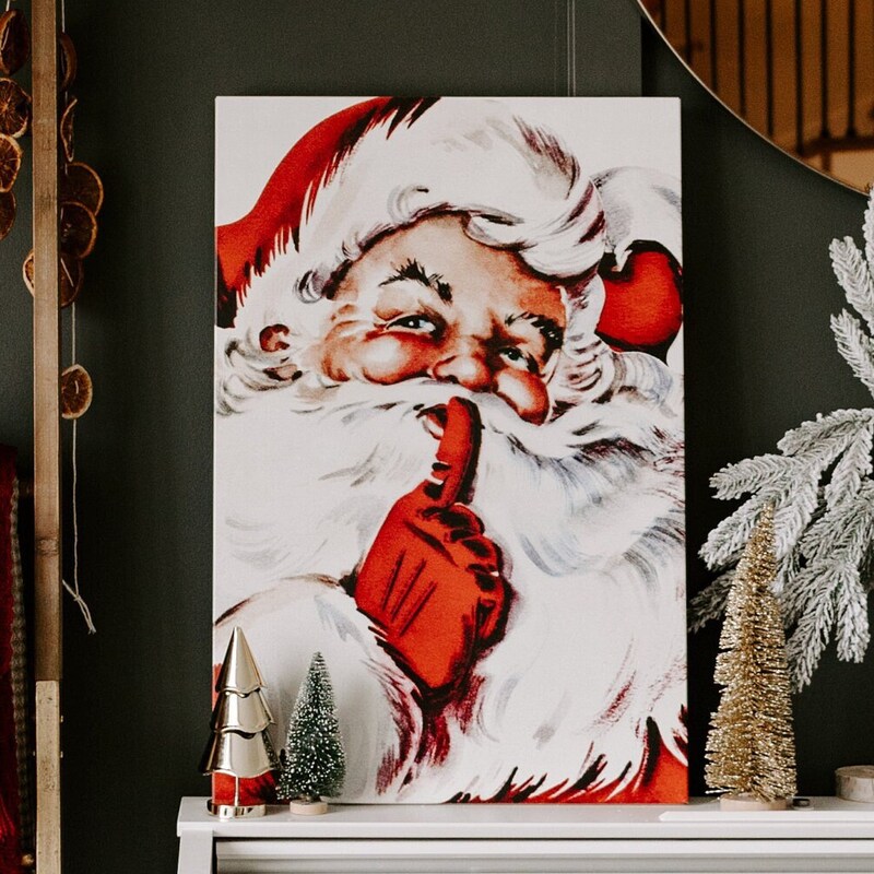 Santa Shhh - Etsy