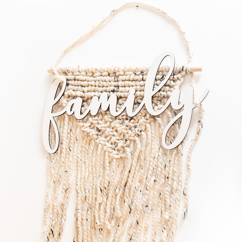 Wood Family Cutout - Etsy