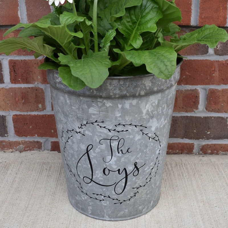 Galvanized Buckets - Etsy