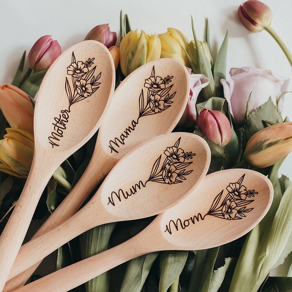 Mothers Day Spoon - Etsy