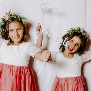 Wedding Photo Booth Props | Word Cutouts for Wedding Photo Booth | DIY ...