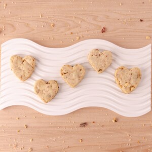 Wavy Tray Long PVC Wavy Board Display Modern Boho Decor White Ripple ...