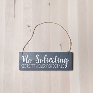 No Soliciting See Dog for Details | No Soliciting See Dogs for Details ...