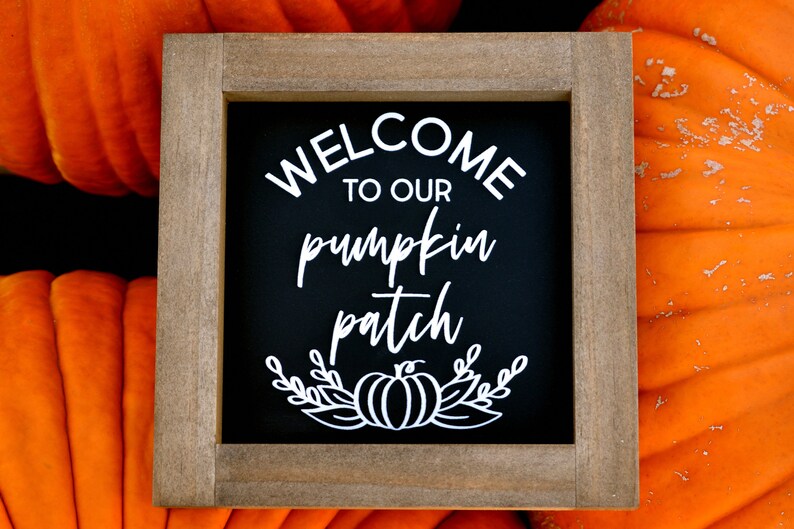 Welcome to Our Pumpkin Patch Sign Fall Decor Autumn Themed - Etsy