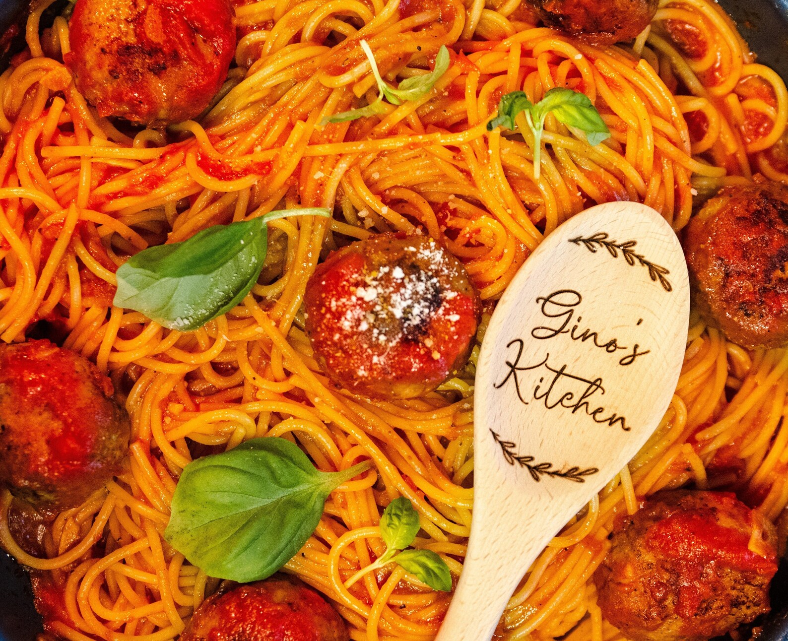 Personalized Name Wood Spoon Custom Wooden Mixing Spoon - Etsy