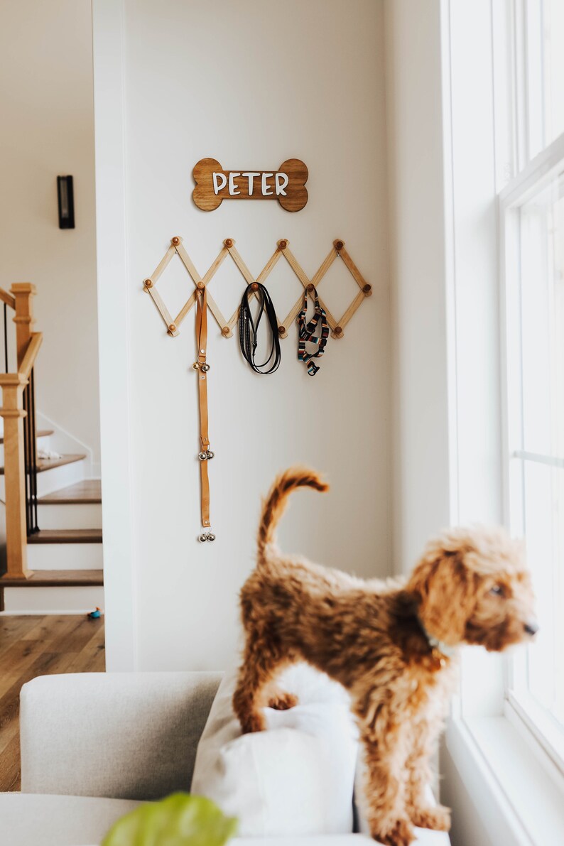 Wood Dog Bone Name Sign Personalized Custom Dog's Name - Etsy