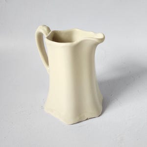 Vintage Acme Craftware Creamer Pitcher | Ivory Ceramic Farmhouse Style ...