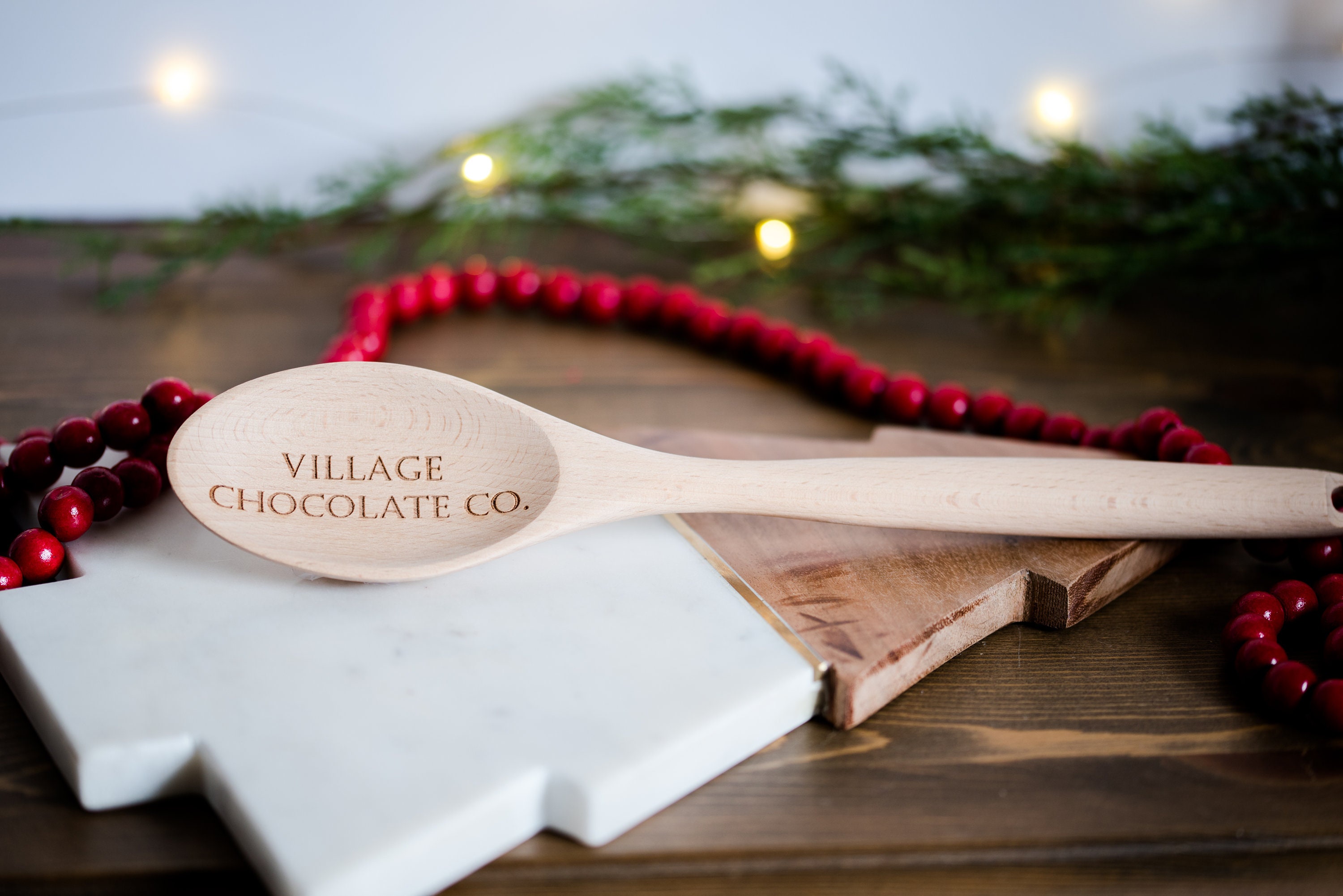 Logo Spoon Custom Laser Engraved Wooden Spoon With Your | Etsy