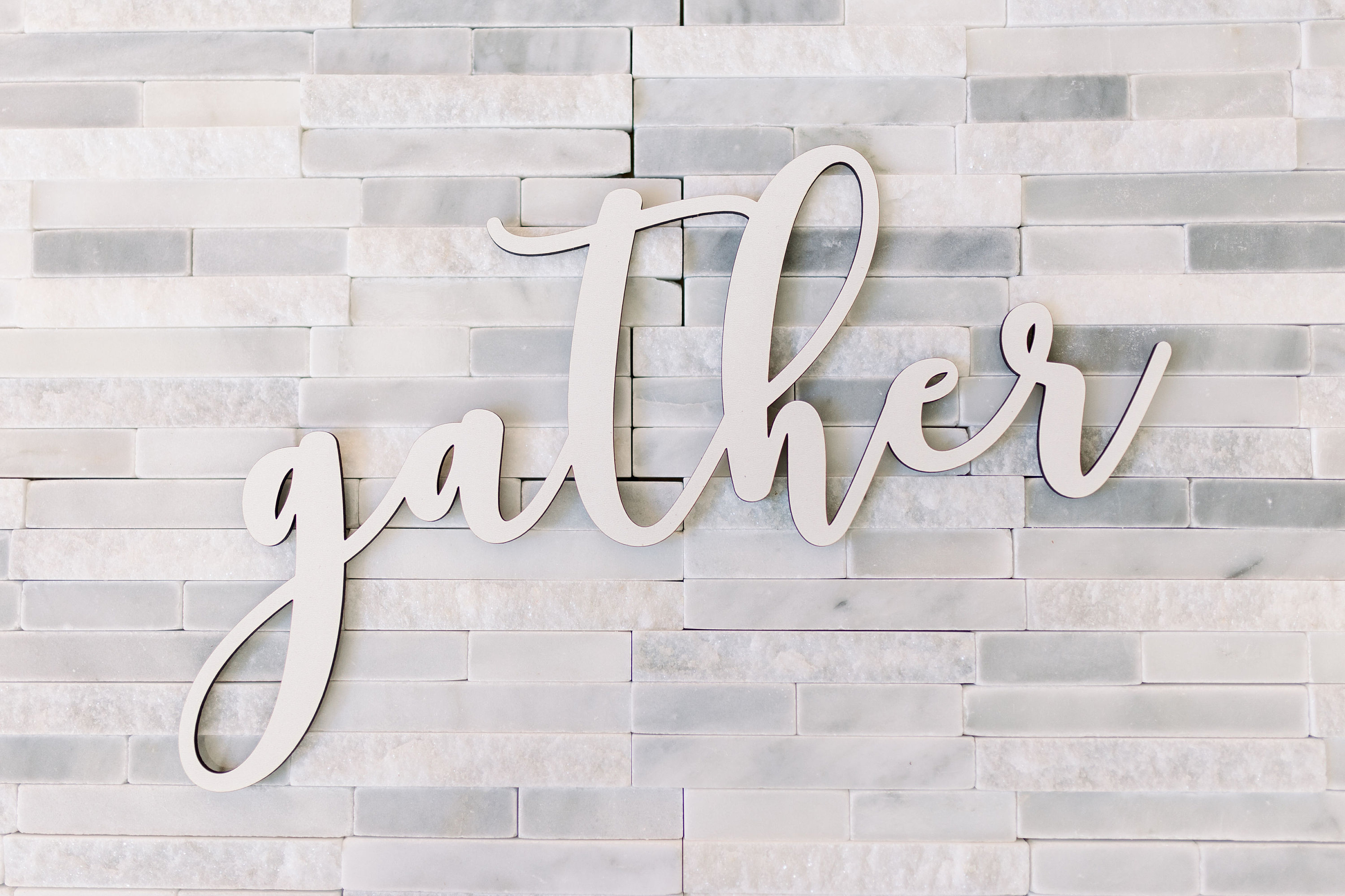 Gather Sign Gather Word Cut Out Gather Cutout Gather - Etsy