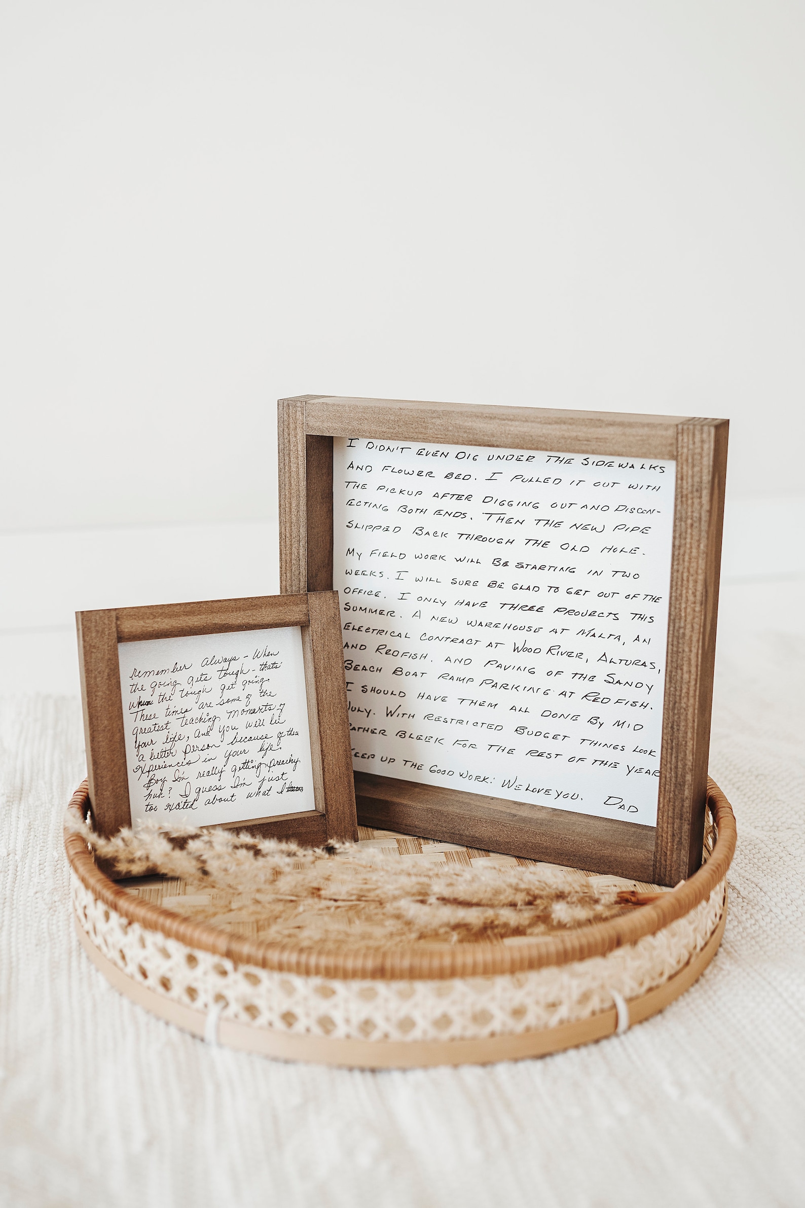 Laser Engraved Handwritten Handwriting Gift Custom Family - Etsy