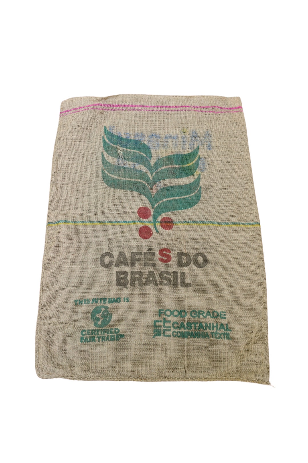 Coffee Sack for DIY Projects Large Burlap Jute Bag Decoration Farmhouse ...