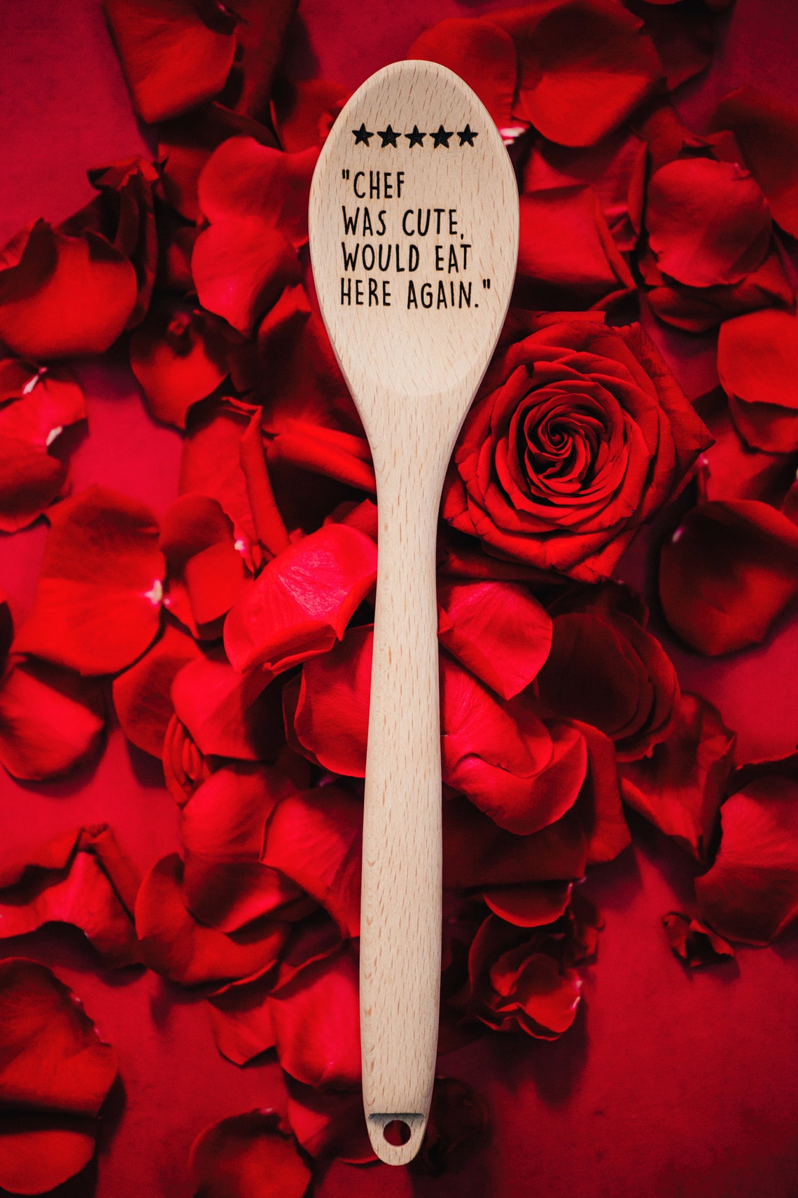 Chef Was Cute Would Eat Here Again Wooden Spoon | Modern Trendy ...