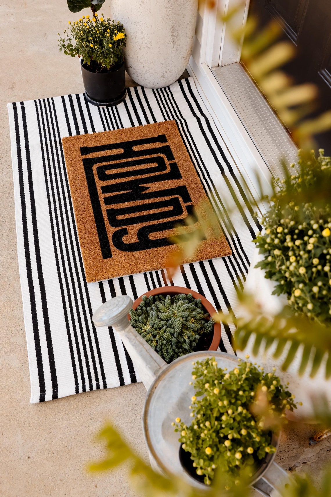 Howdy Doormat | Western Country Welcome Coir Door Mat Front Porch ...