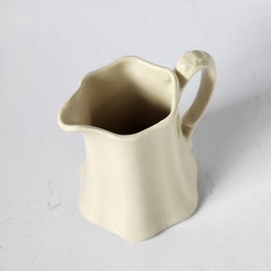 Vintage Acme Craftware Creamer Pitcher | Ivory Ceramic Farmhouse Style ...