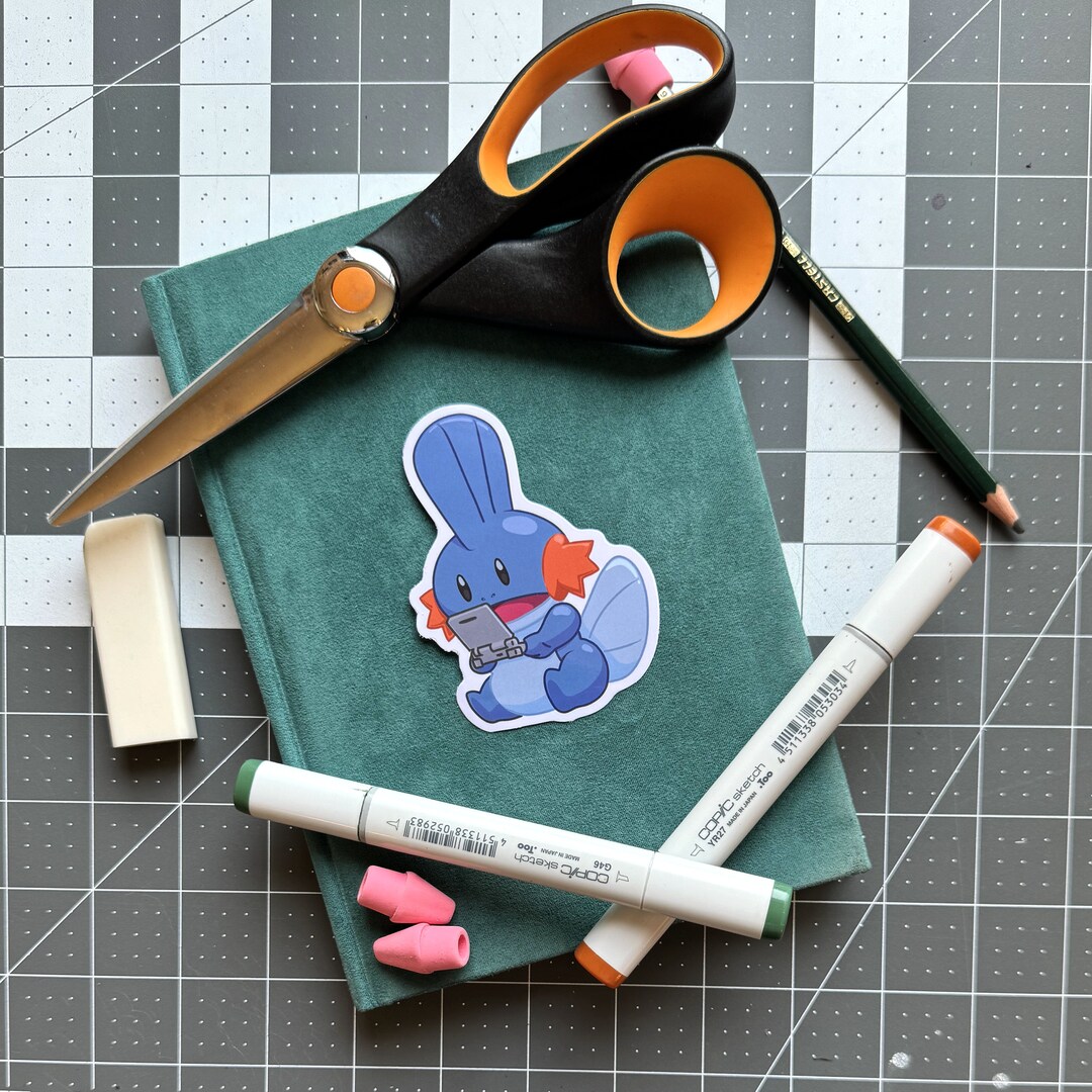 Gen 3 Gamer: Mudkip Sticker - Etsy