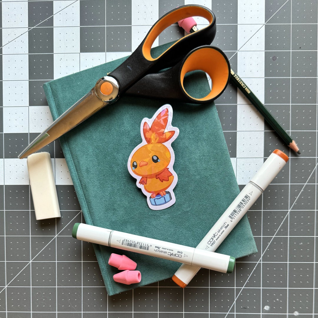 Gen 3 Gamer: Shiny Torchic Sticker - Etsy