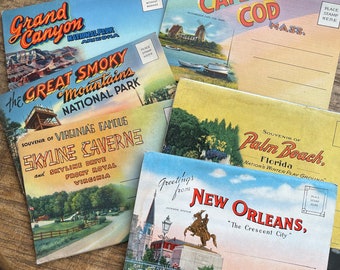 Fold Out Postcard - Etsy