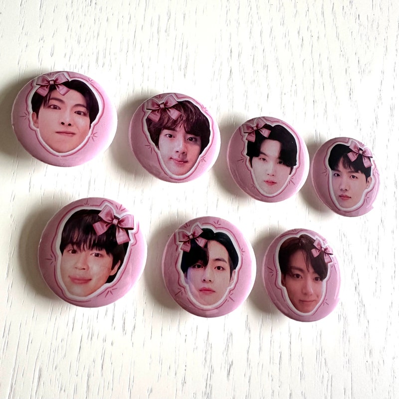 Bts Buttons - Etsy
