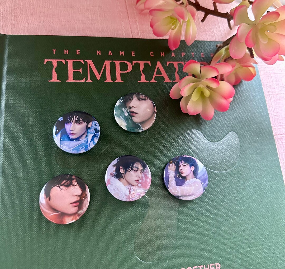 TXT Sweet Concept Photo Buttons - Etsy