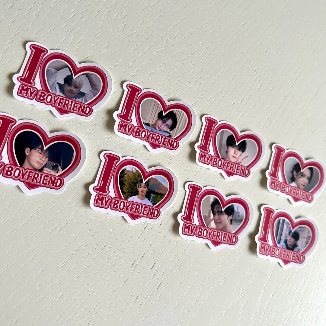 Ateez I Love My Boyfriend Stickers - Etsy