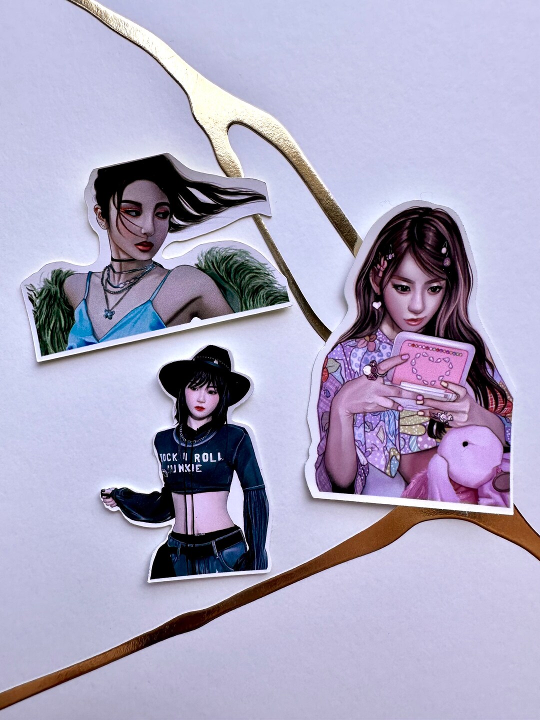 Le Sserafim Art Stickers - Etsy