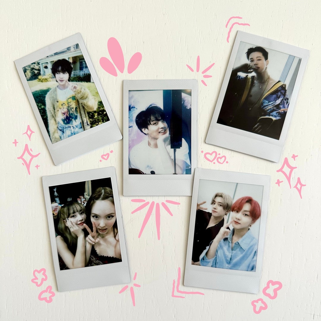 Custom K-pop Polaroids - Etsy