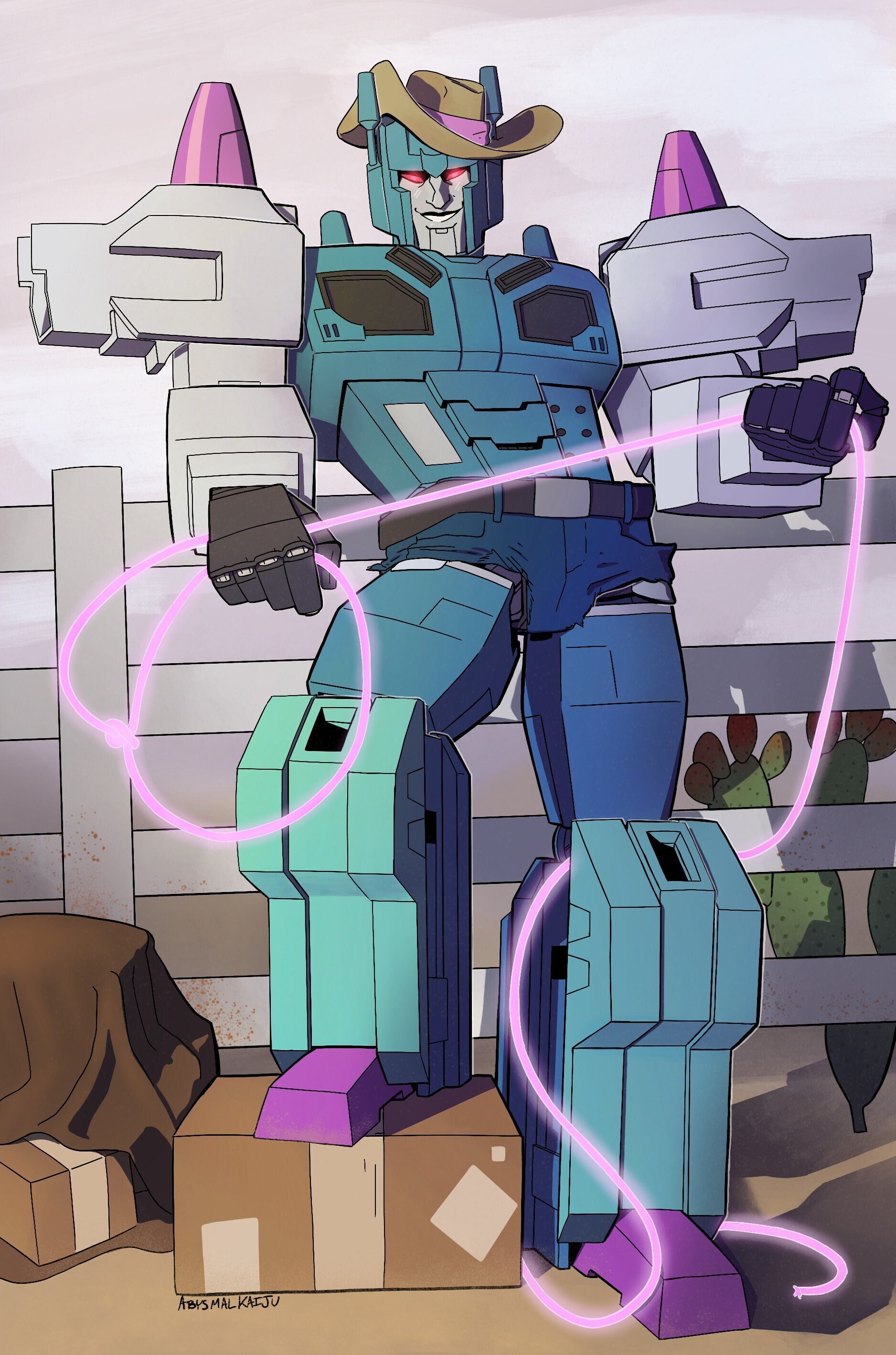 Cowboy Overlord | Etsy