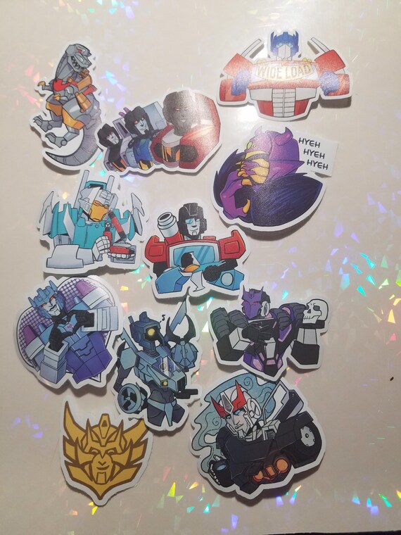 Transformer stickers | Etsy