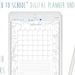 Undated Portrait Digital Planner "back to School" - Etsy