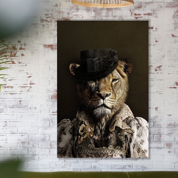 Lioness Art - Etsy