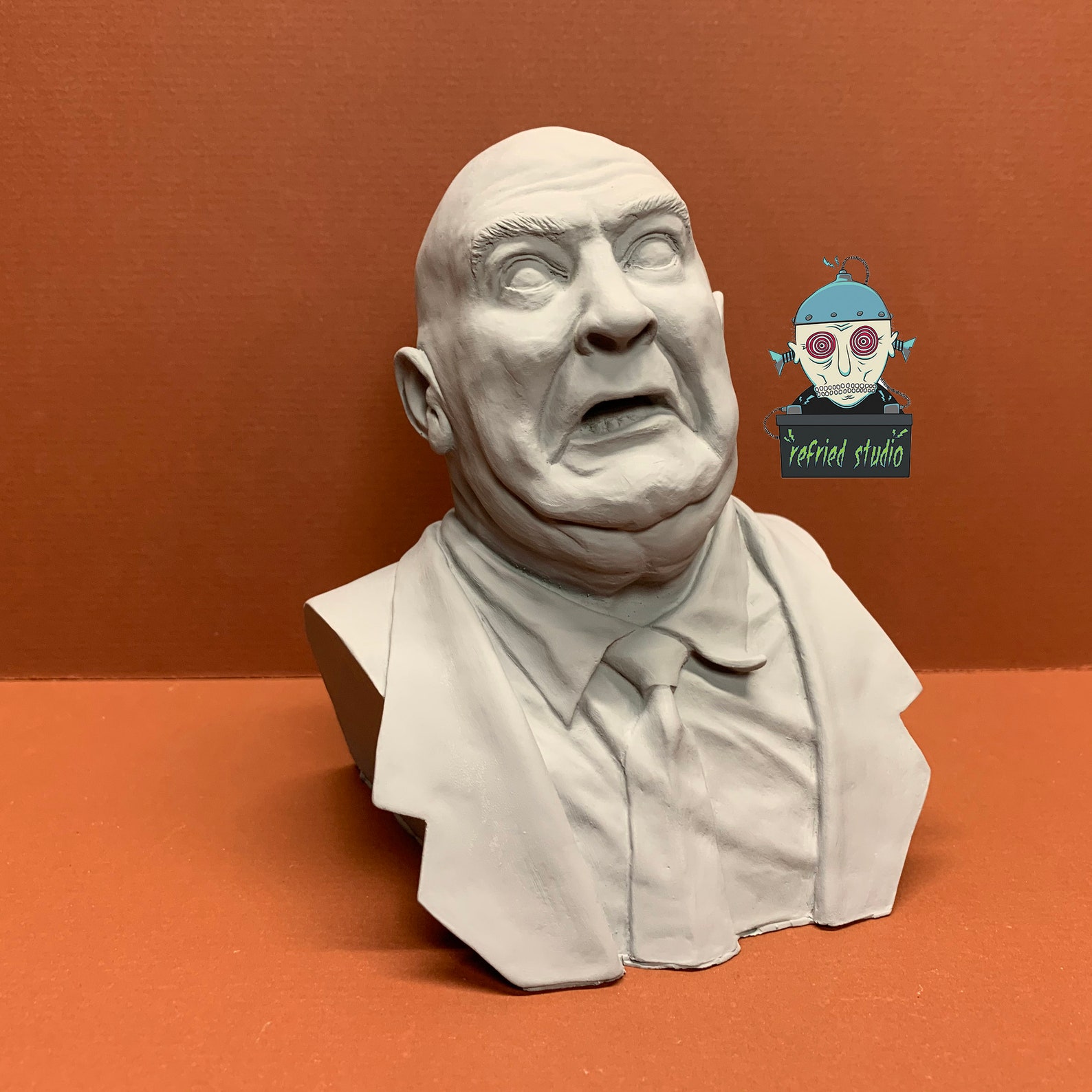6 Resin Kit, Inspector Daniel Clay Bust tor Johnson, From plan 9 From ...