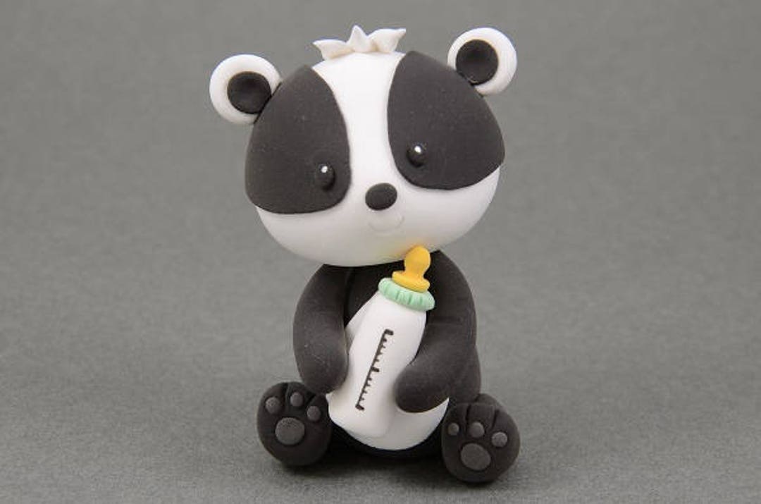 Badger Cake Topper, Cute Baby Animal Cake Topper, Baby Animal Figurines ...